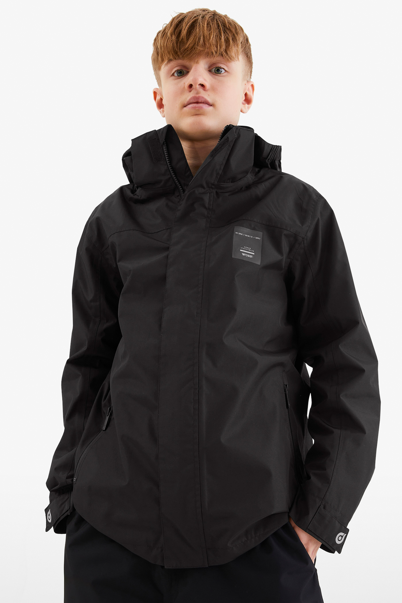 Vanntett skalljakke | Svart | Barn | Kappahl