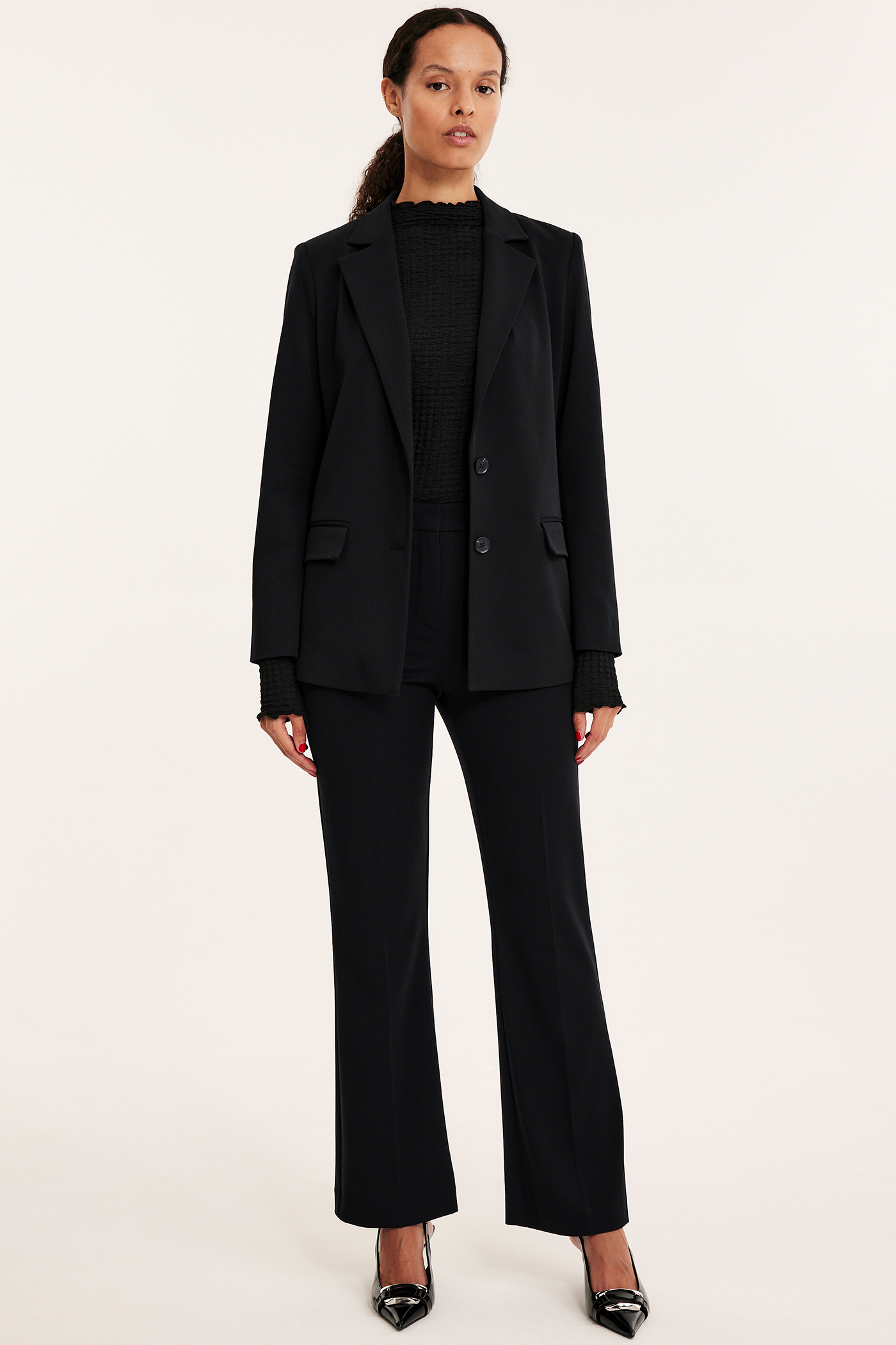 Kostymbyxor | Svart | Dam