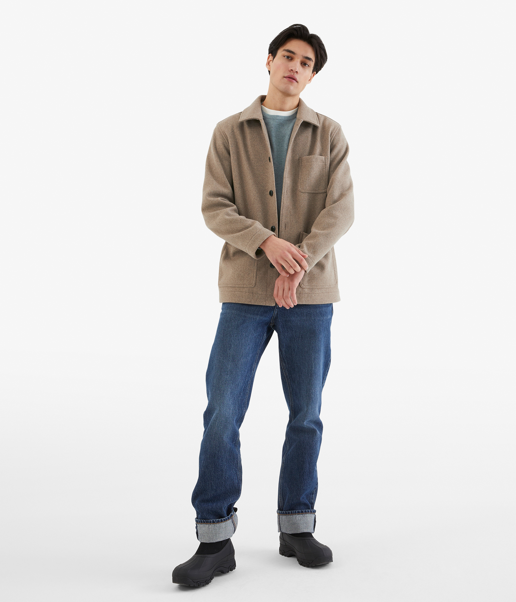 Overshirt | Beige | Herr | Kappahl