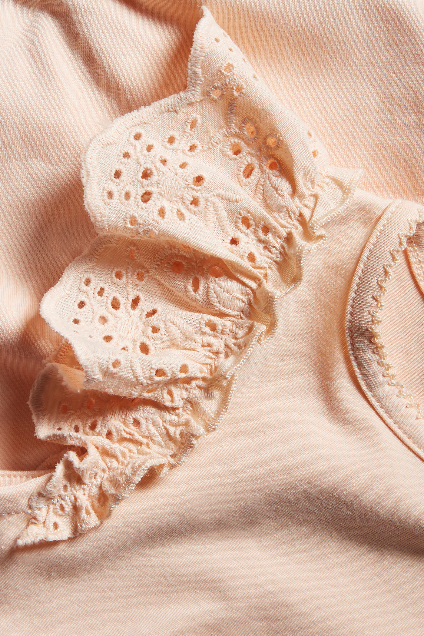 Ärmlös body med volanger | Kappahl