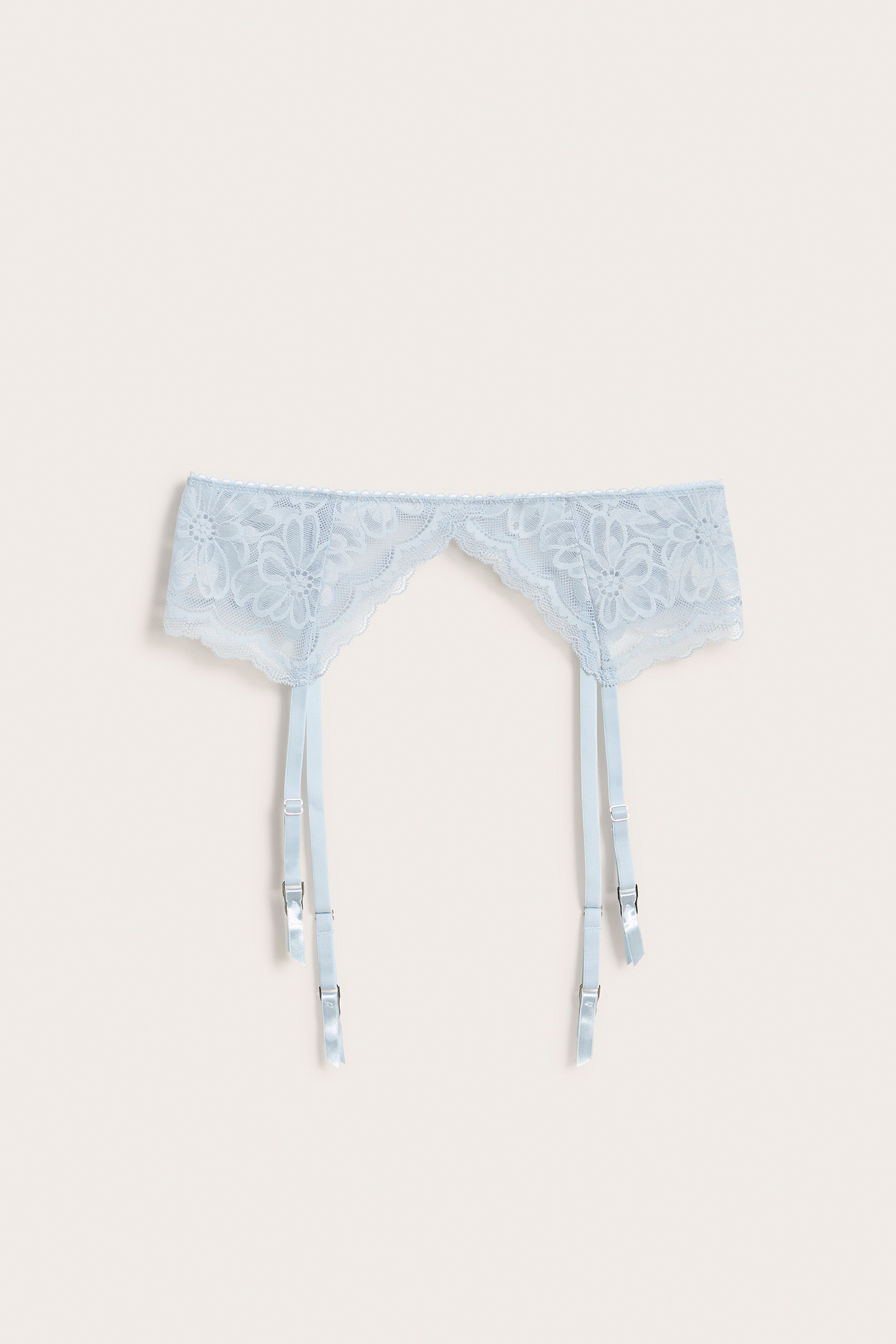 Strumpebandshållare i spets | Blå | Dam | Kappahl