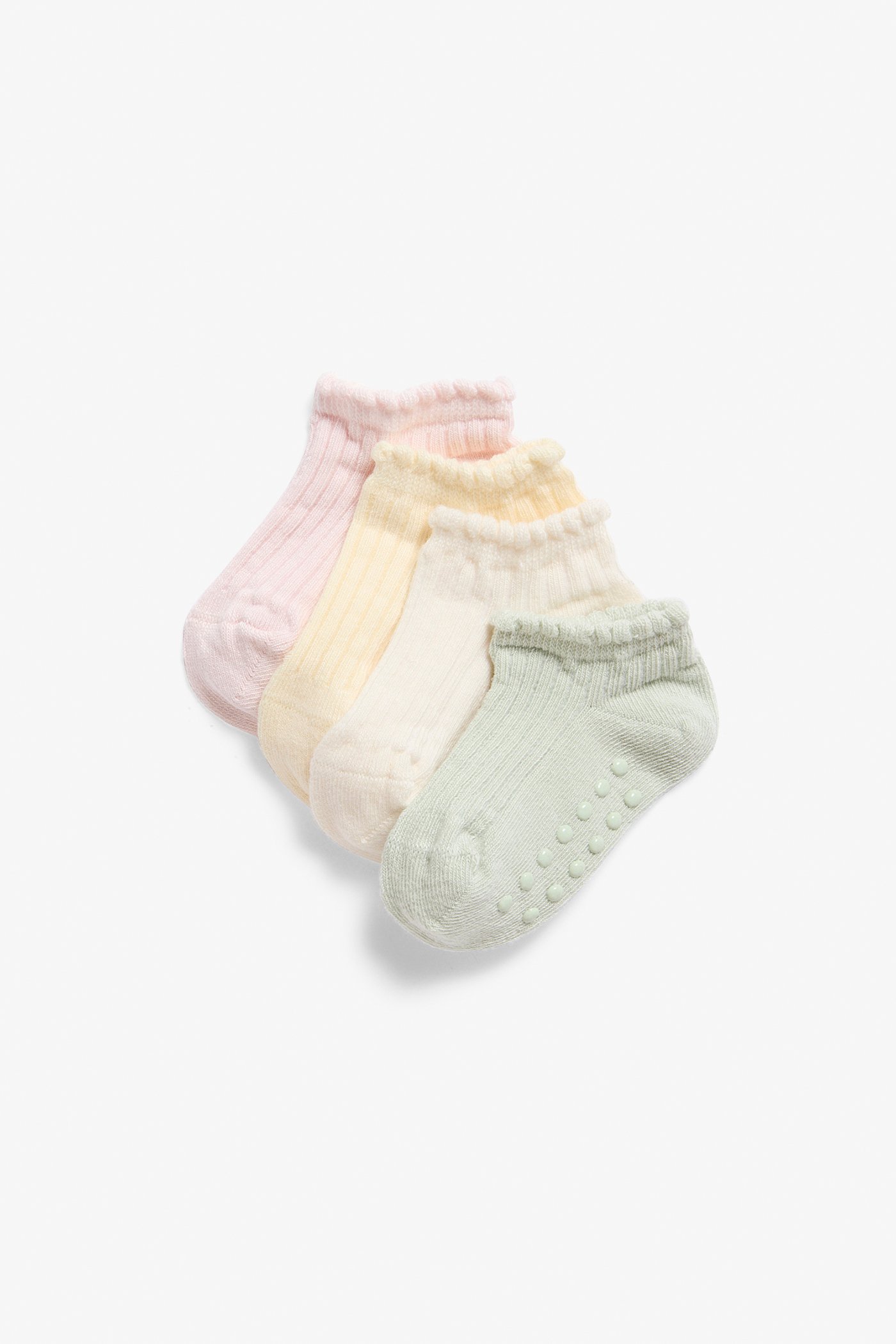 4-pk. ankelsokker baby