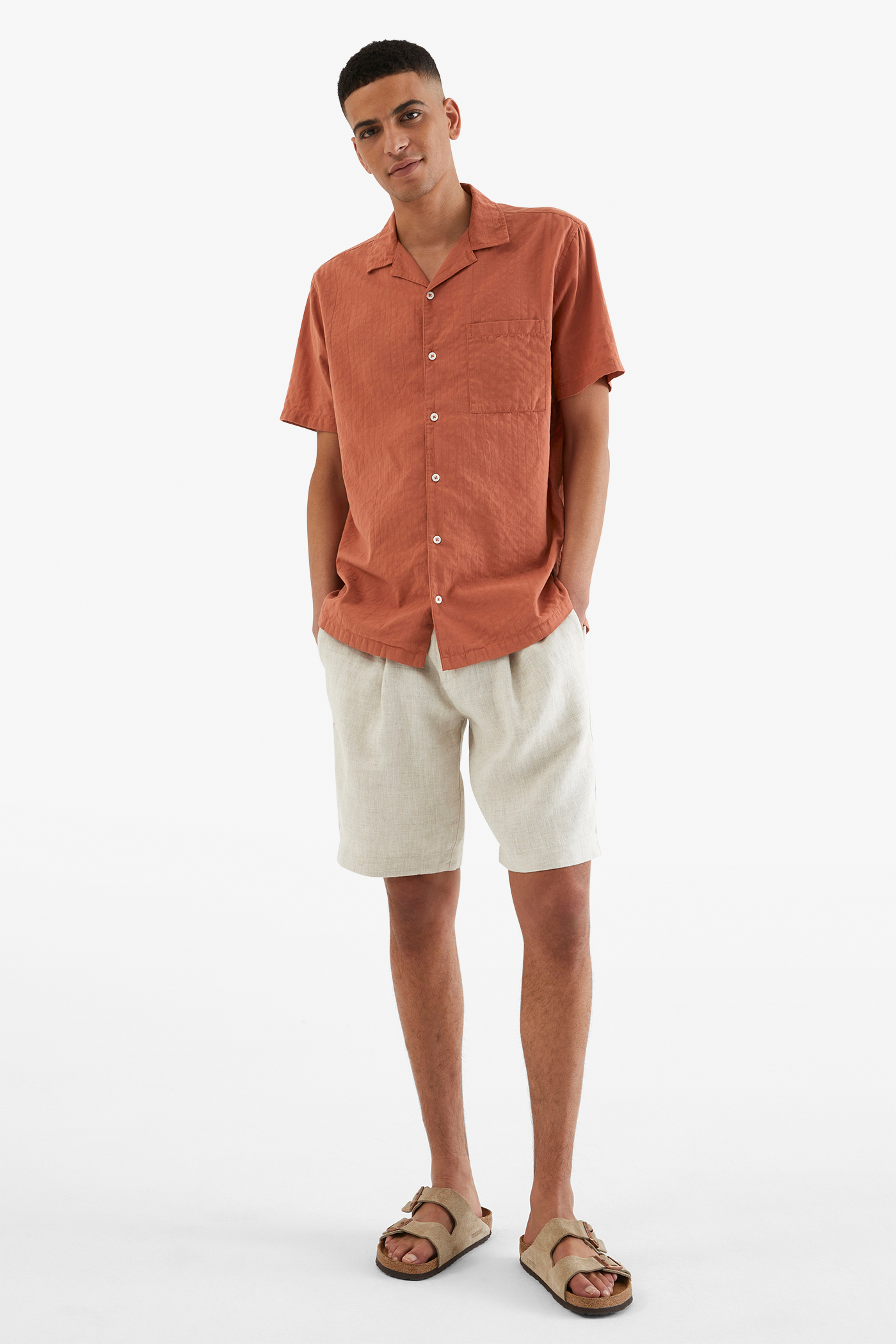 Resortskjorta i bäckebölja