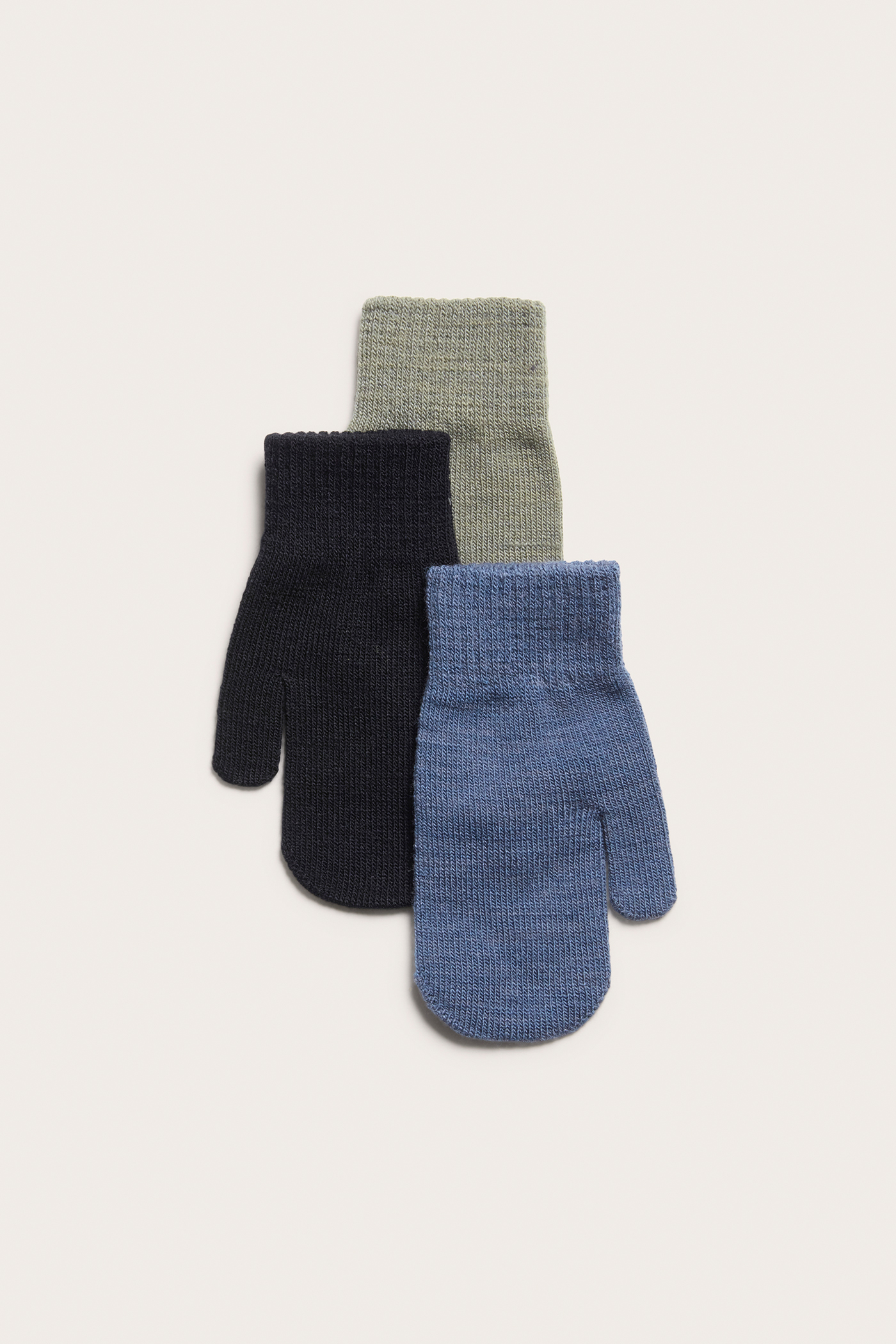 3-pk Votter | Blå | Barn