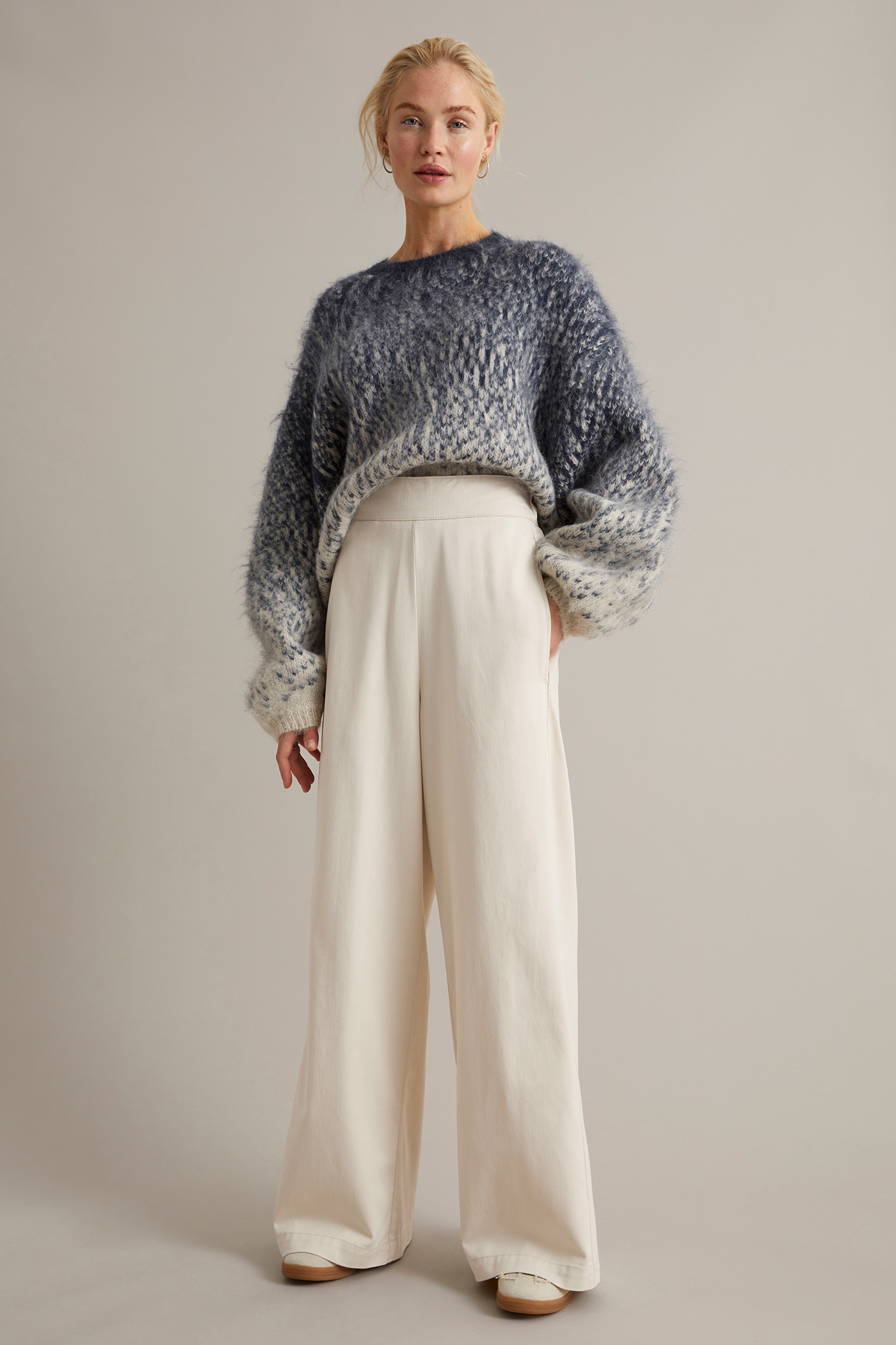 Pull on-byxa | Ljusbeige | Dam | Kappahl