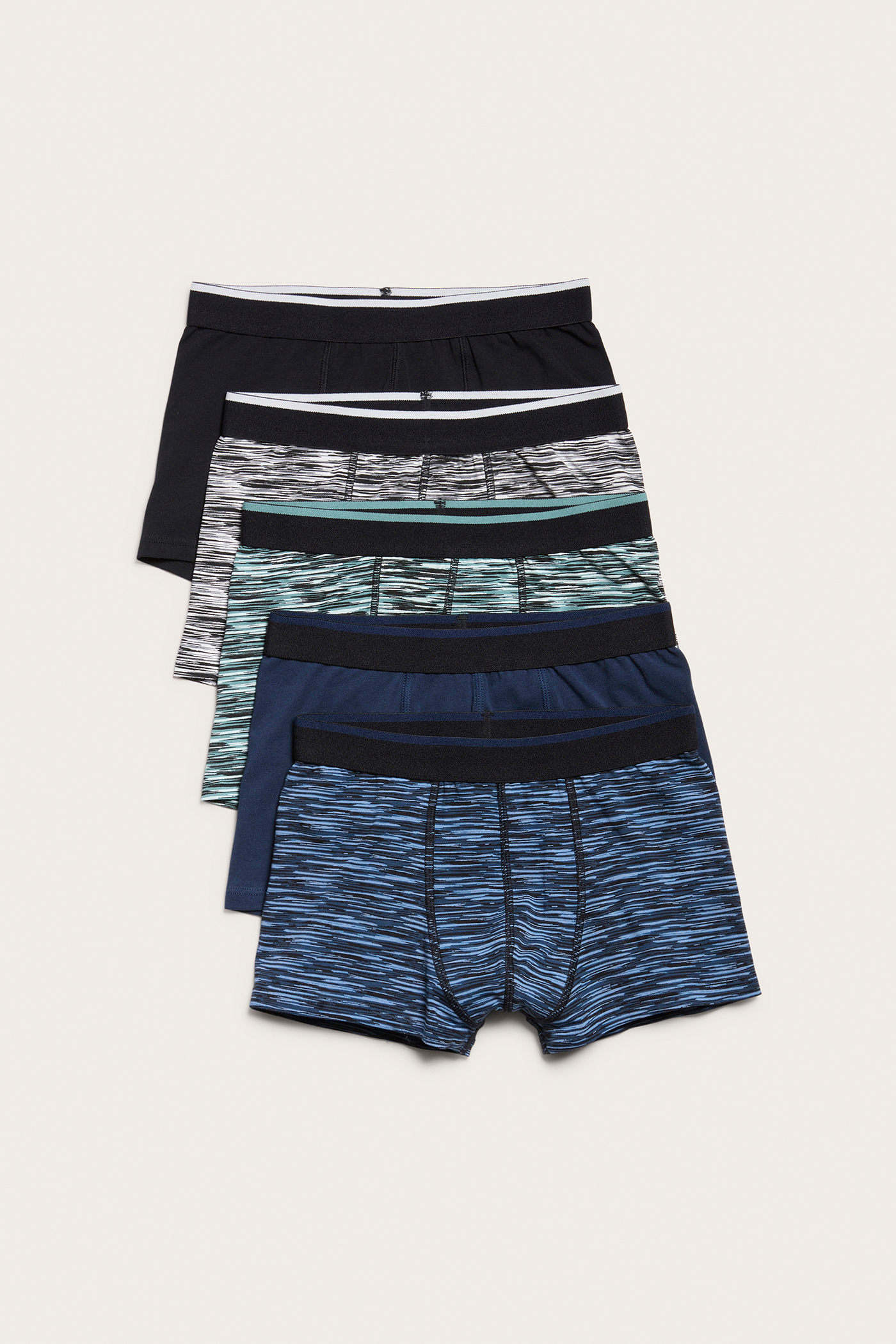 Boxerkalsonger 5-pack | Svart | Barn | Kappahl