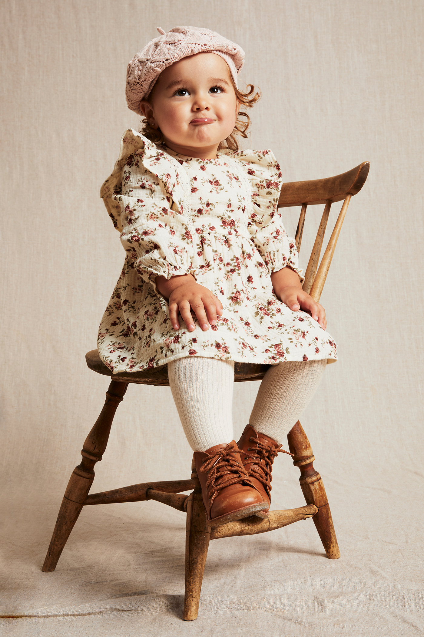 Blommig klänning baby | Kappahl