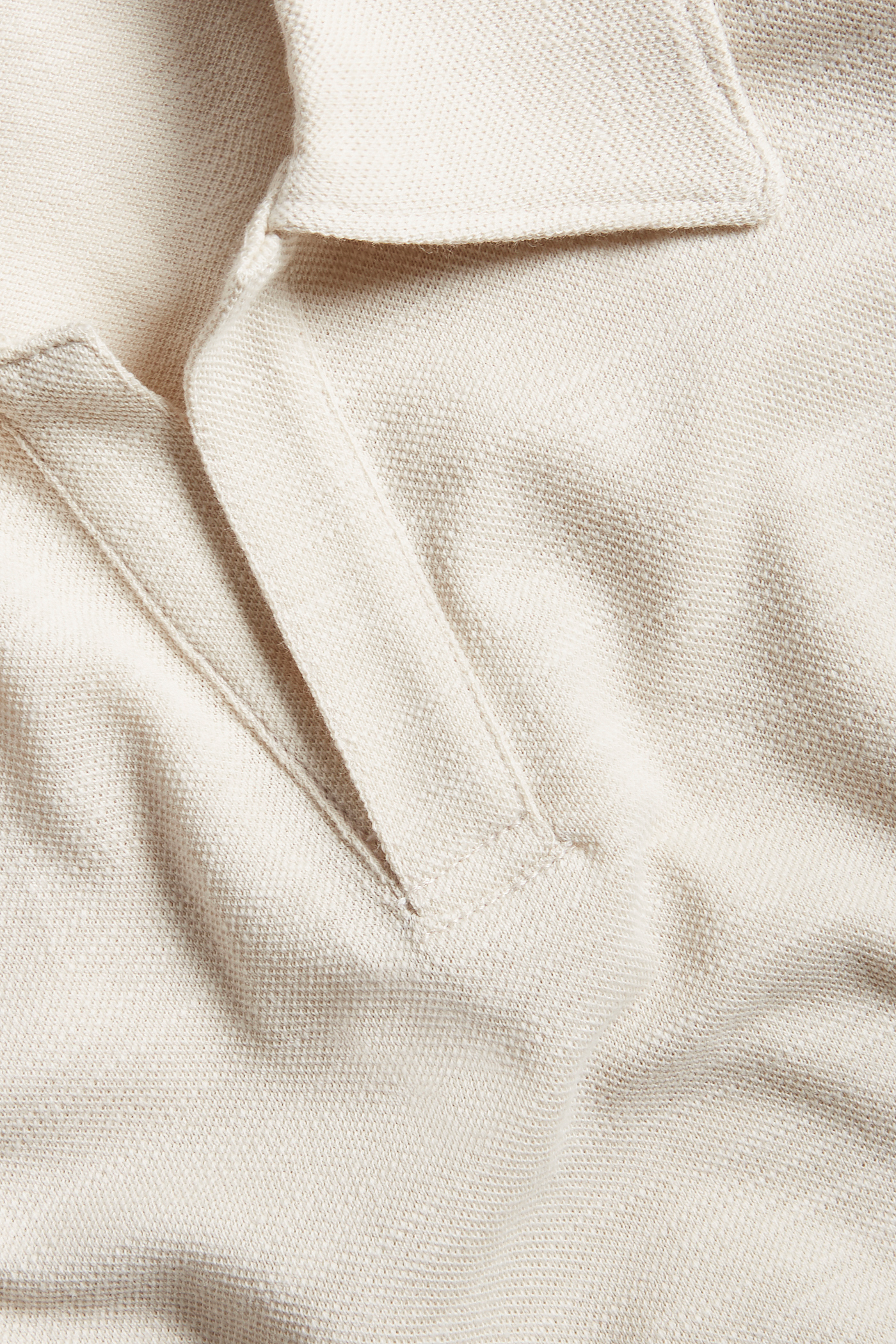 Pikétröja | Beige | Barn