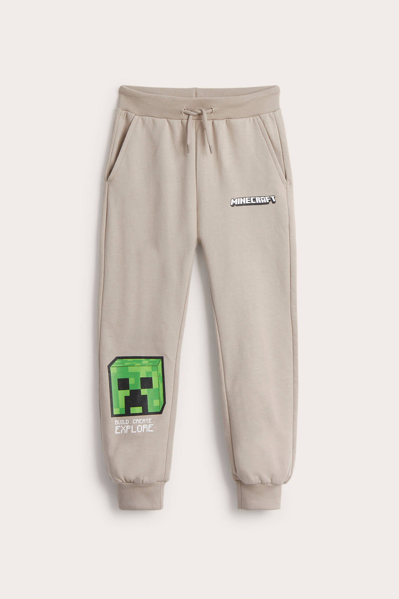 Mjukisbyxor Minecraft | Beige | Barn | Kappahl