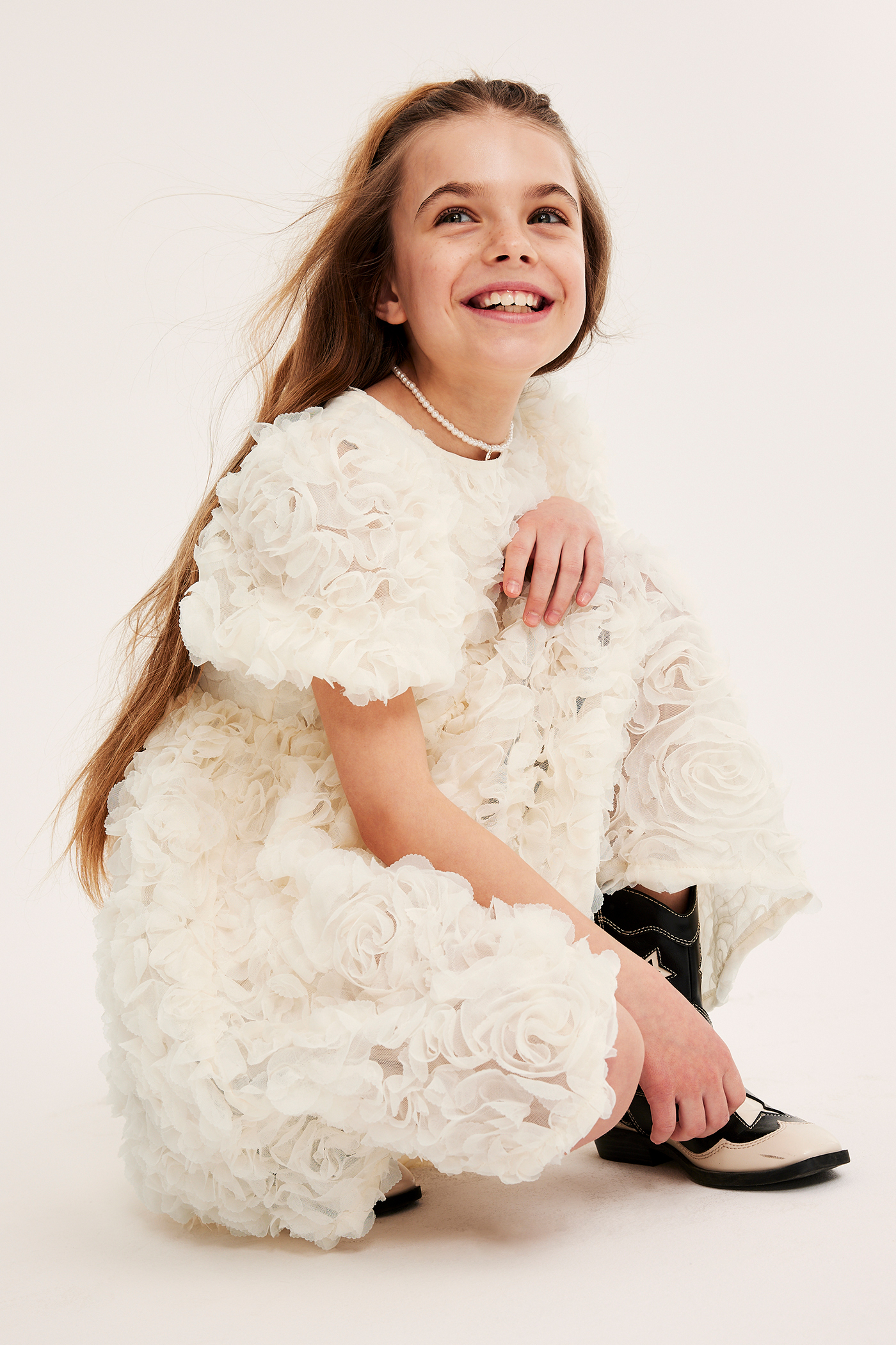 Kjole | Offwhite | Barn | Kappahl