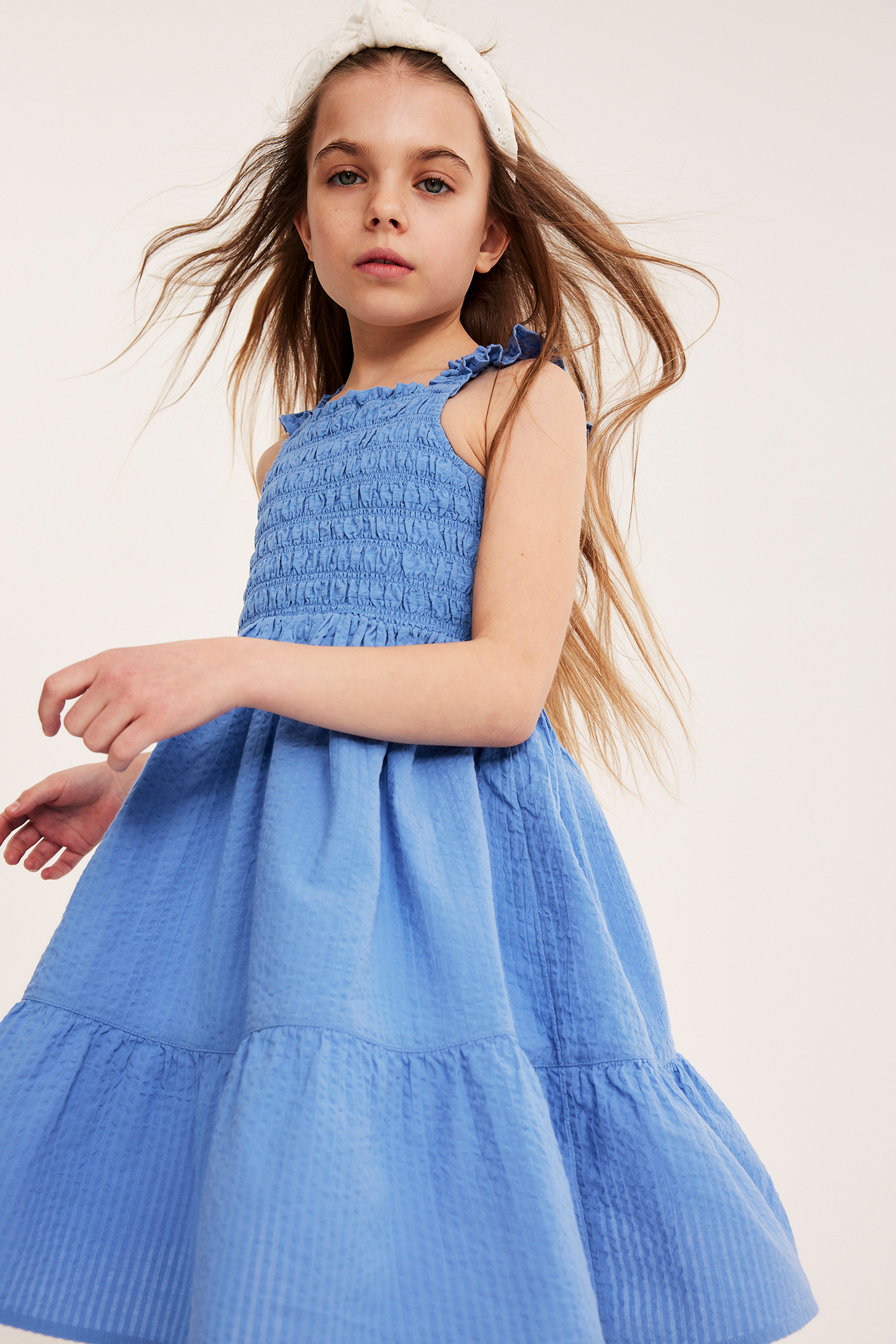 Klänning i bäckebölja | Blå | Barn | Kappahl