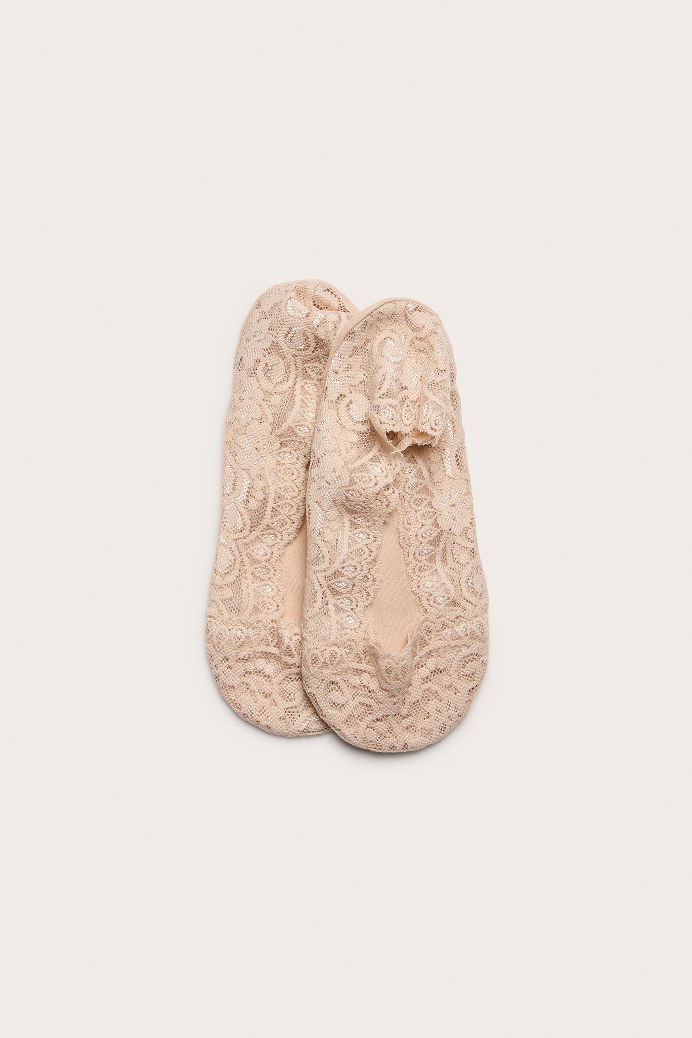 Footsies 2 Pack Ljusbeige Dam Kappahl