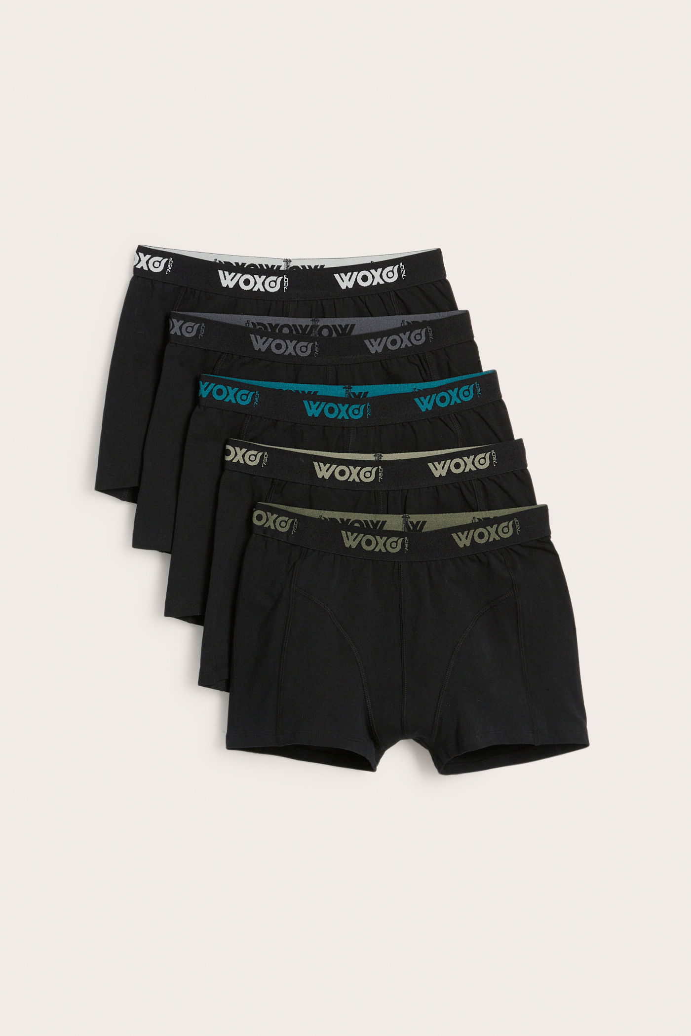 Boxerkalsonger 5-pack | Svart | Barn | Kappahl