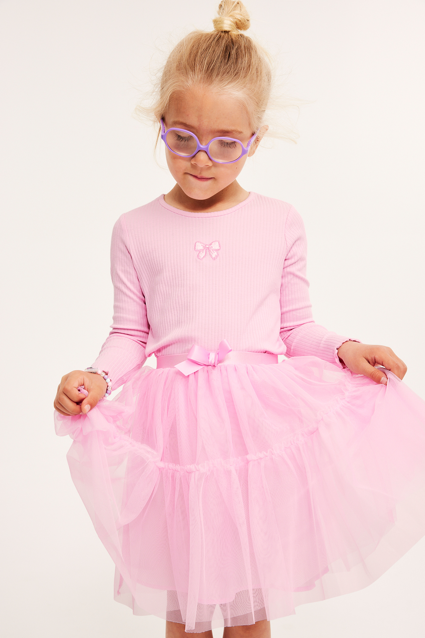 Tyllkjol | Rosa | Barn | Kappahl