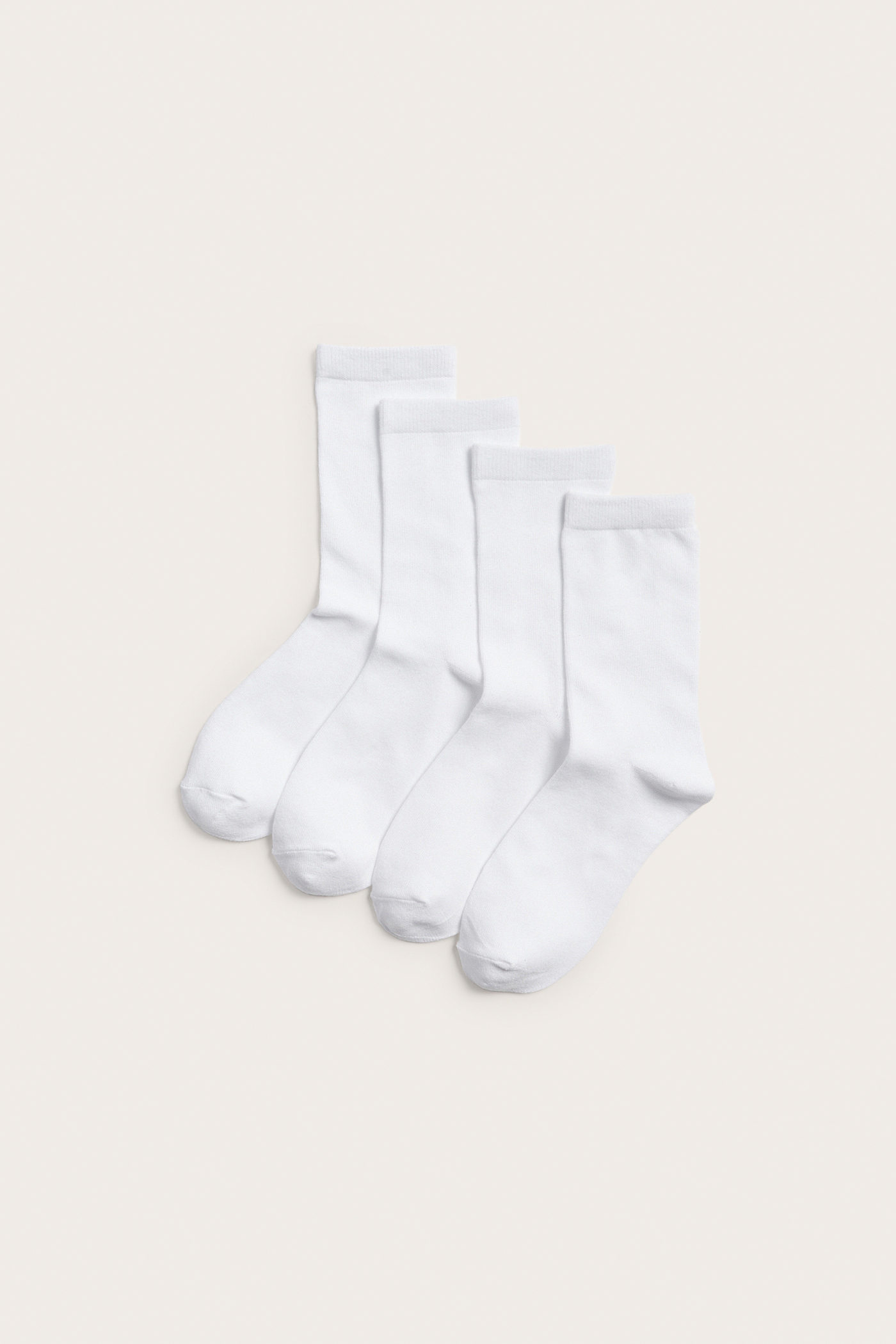 Strumpor 4-pack | Vit | Dam | Kappahl