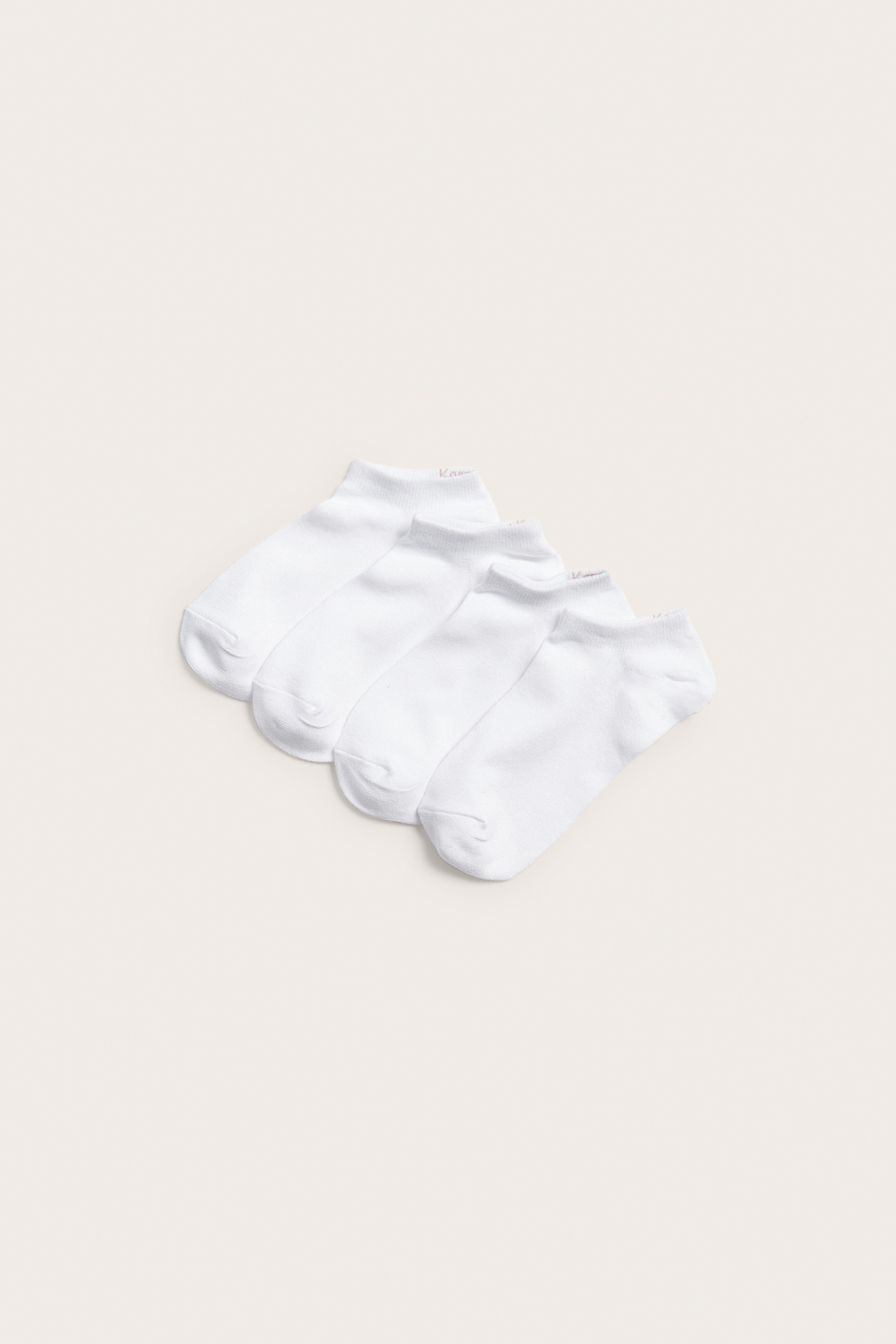 Strumpor 4-pack | Vit | Dam | Kappahl