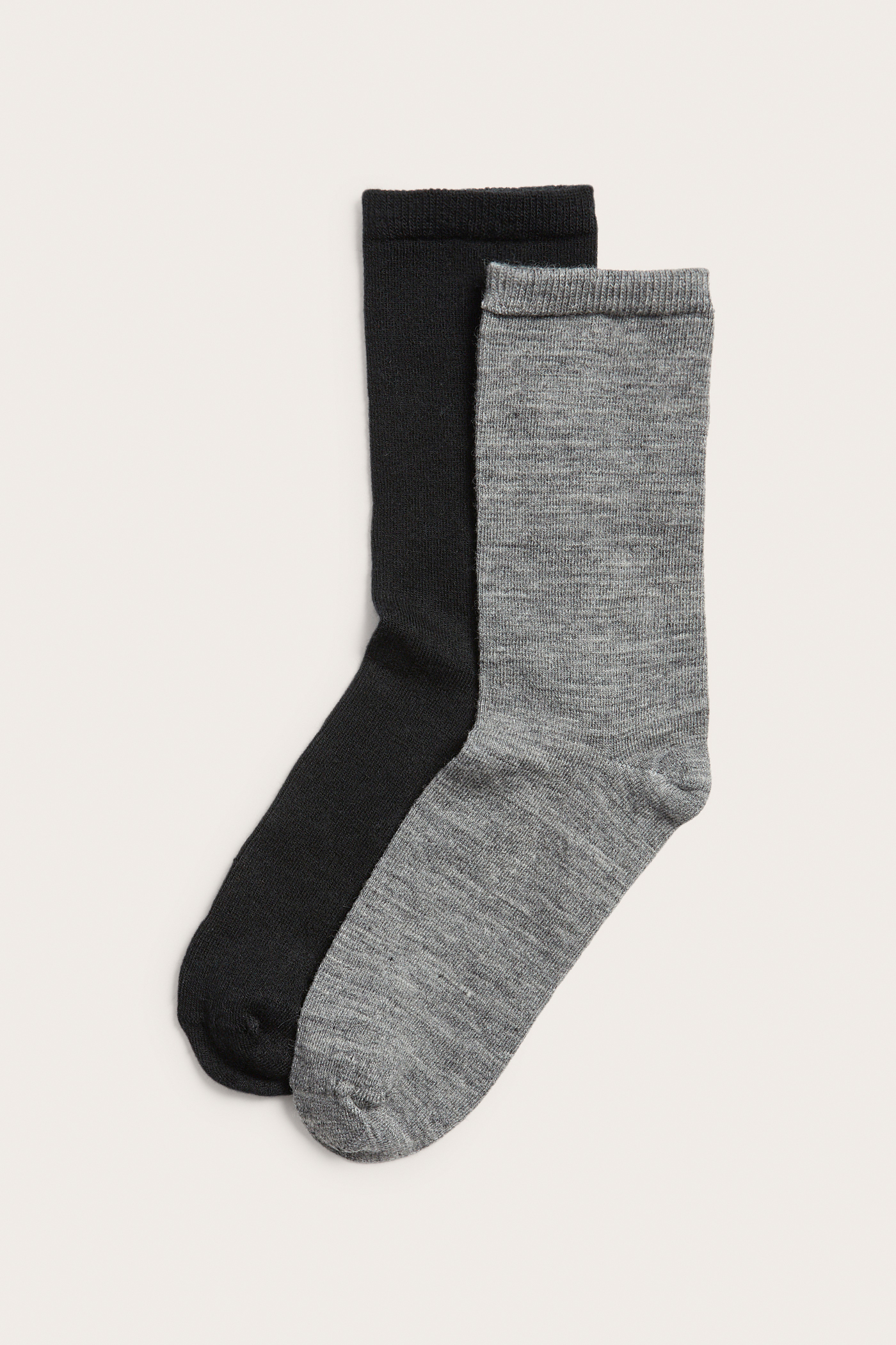 Strumpor i ullmix 2-pack Kaxs | Mörkgrå | Barn | Kappahl