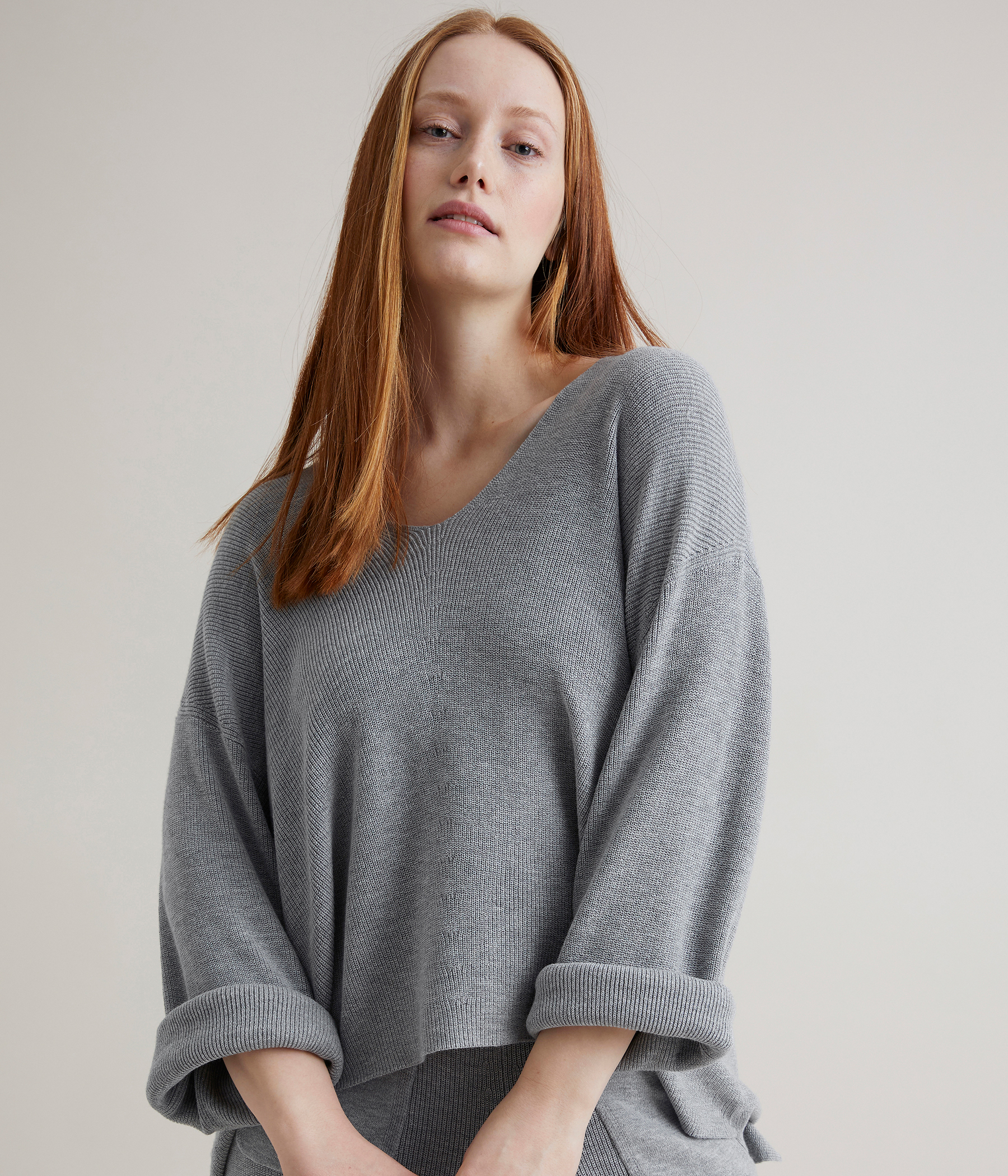 Stickad tröja Loungewear