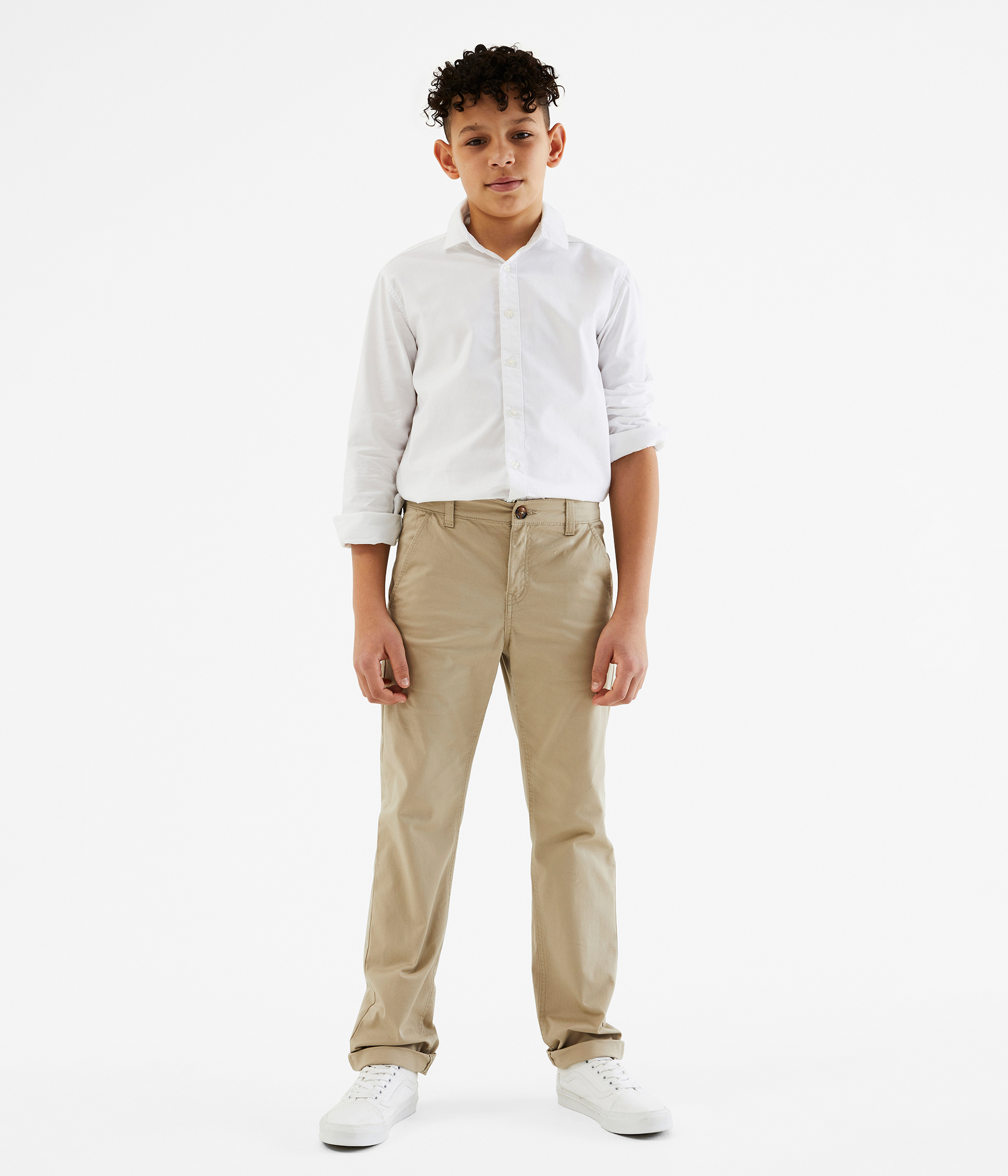 Chinos | Beige | Barn | Kappahl