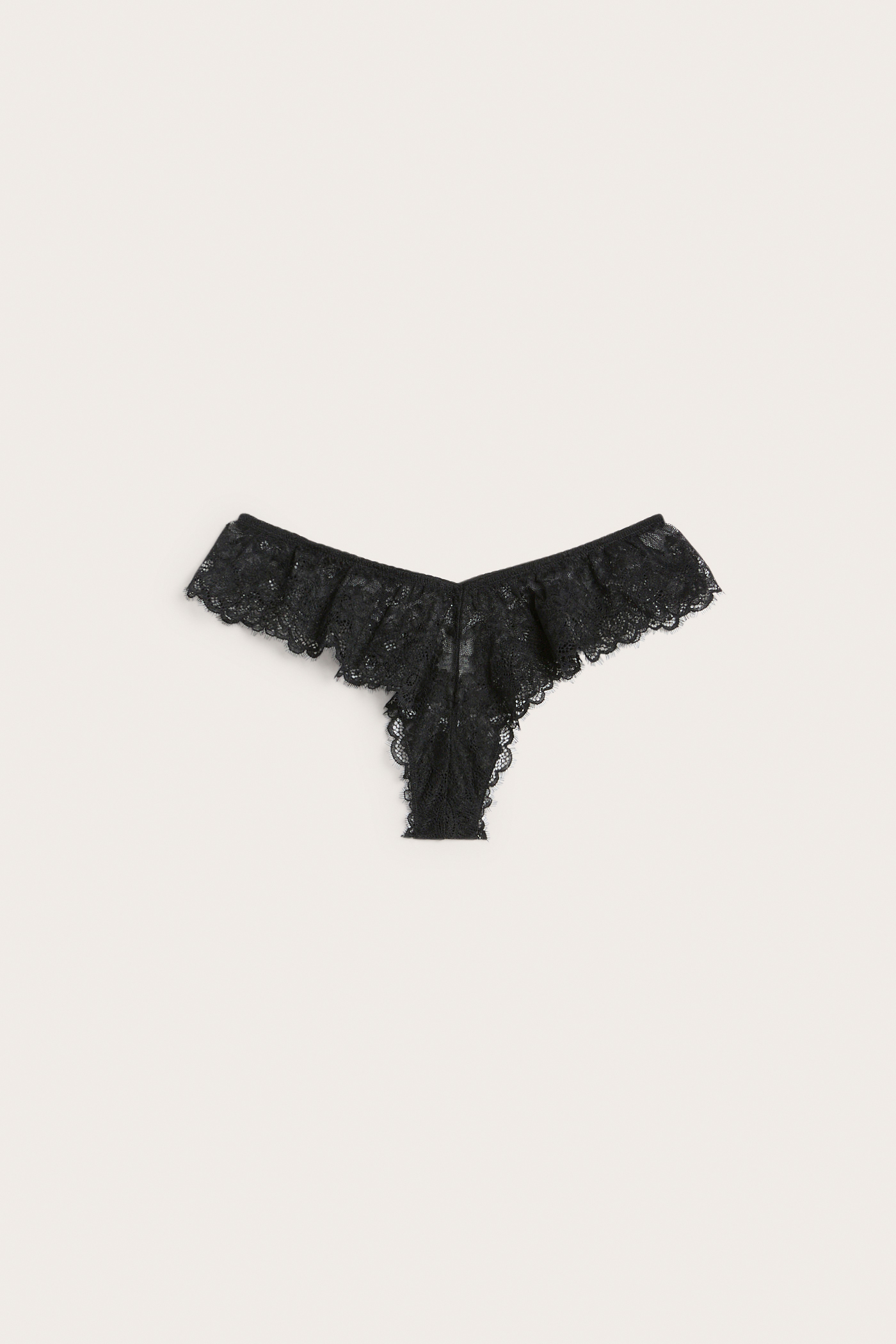Cheeky-truser i blonder | Svart | Dame | Kappahl